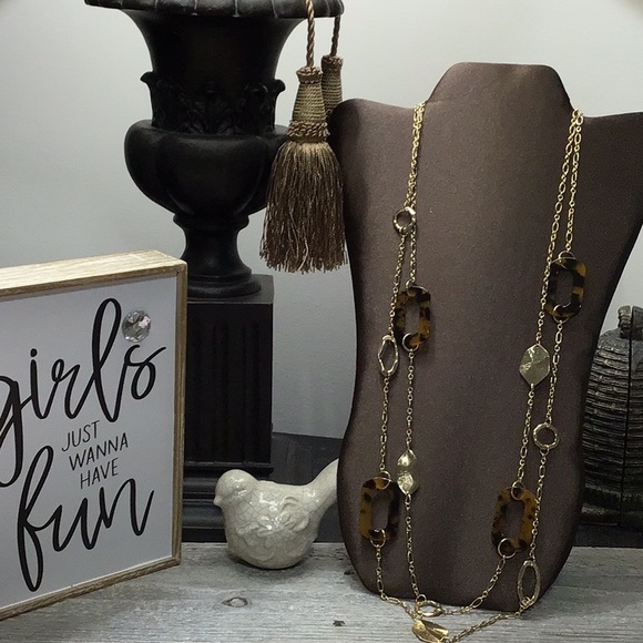 Jaclyn Smith | Jewelry | Nwt Jaclyn Smith Tortoise Shell Gold Tone ...